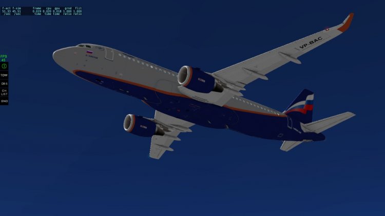 AEROFLOT A320 VP-BAC JARDesign - X-Plane Liveries and Textures - Avsim.su