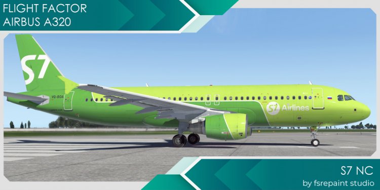 Flight Factor A320 Ultimate - S7 - VQ-BOA - X-Plane Liveries and ...