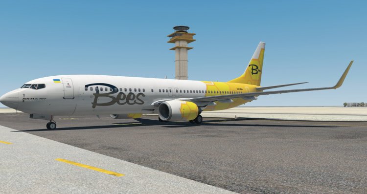 Просмотр ZIP-архива - Bees Airlines livery for Zibo Boeing 737-800 ...