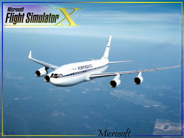 Splash IL-86 and В747 - FSX Splash Screens - Avsim.su