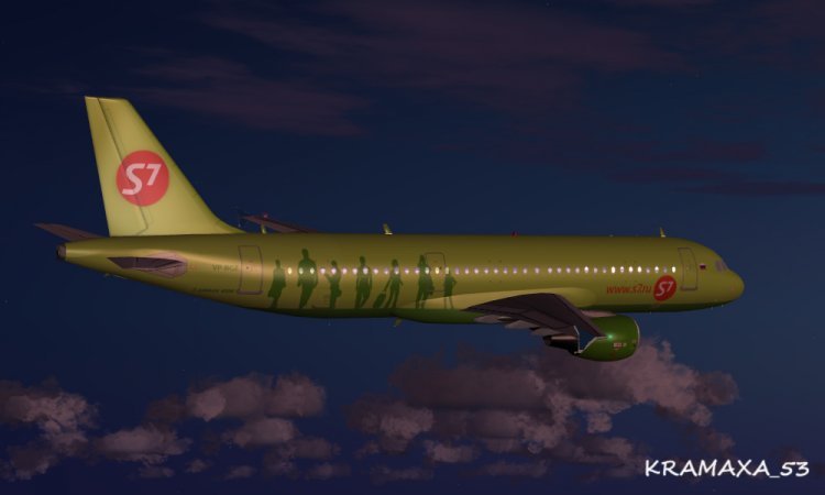 Wilco A320 S7 Airlines Texture - FSX Aircraft Liveries and Textures ...