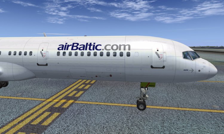 Captain Sim 757 AirBaltic - FSX Aircraft Liveries and Textures - Avsim.su