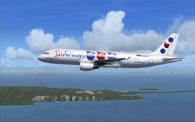 Airbus A320 JAT Airways Livery - FSX Aircraft Liveries and Textures ...
