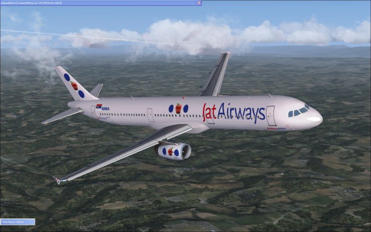 Airbus A321 JAT Airways Livery WILCO - FSX Aircraft Liveries and ...