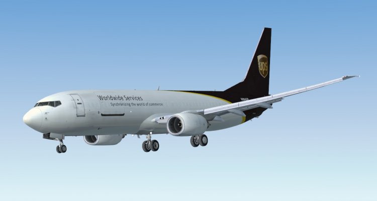 PMDG 737-800 NGX UPS (fictional) - FSX Aircraft Liveries and Textures ...