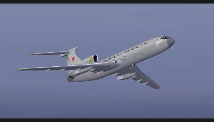 FSX Tupolev Tu-154B2 AV-MF - FSX Aircraft Liveries and Textures - Avsim.su