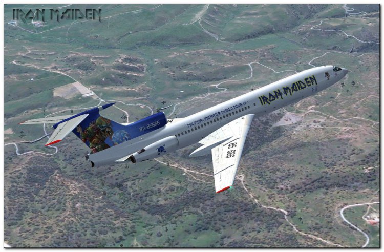 FSX Tupolev Tu-154B2 Ed Force One - FSX Aircraft Liveries and Textures ...