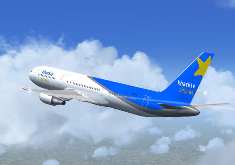 Level-D Boeing 767-306 Kharkiv airlines UR-CLT - FSX Aircraft Liveries ...