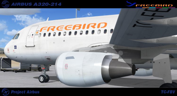 Freebird Airlines TC-FBV Livery for Project Airbus A320 CFM - FSX ...