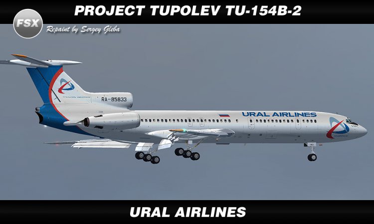 Project Tupolev Tu-154B-2 - Ural Airlines - FSX Aircraft Liveries and ...