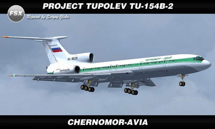 Project Tupolev Tu-154B-2-Chernomor-Avia - FSX Aircraft Liveries and ...