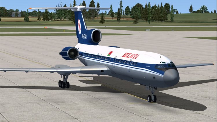 FSX Aircraft Liveries and Textures - Files - Project Tupolev Tu-154B-2 ...