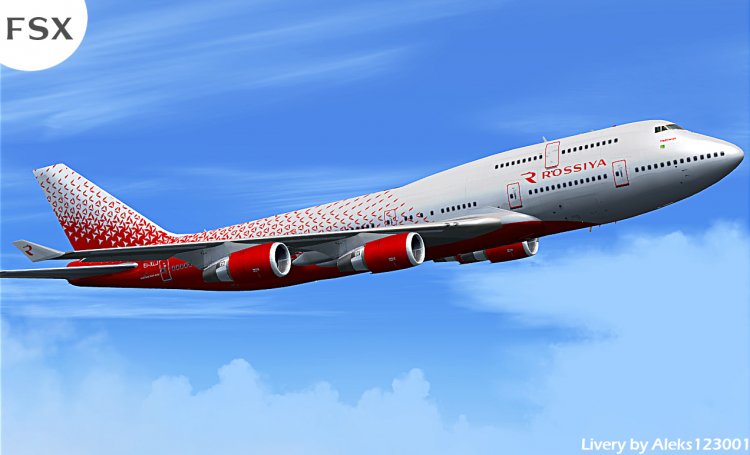 PMDG Boeing 747-400 - Rossiya airlines (updated) - FSX Aircraft ...
