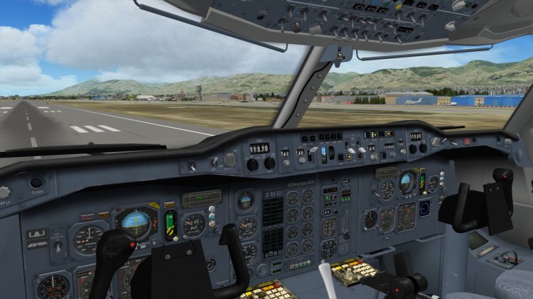 HD textures of virtual cockpit for SimCheck Airbus A300B4-200 - FSX ...