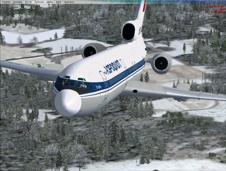 Project Tupolev Tu-154A 85088 - FSX Aircraft Liveries and Textures ...