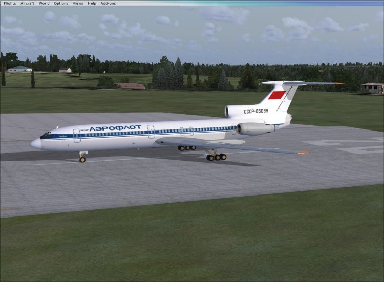Project Tupolev Tu-154A 85088 - FSX Aircraft Liveries and Textures ...