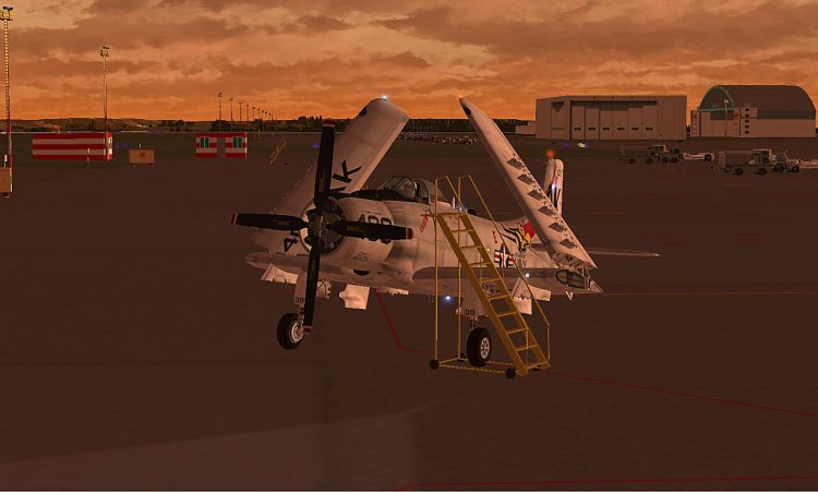 Douglas A-1 Skyraider - FSX Aircrafts - Avsim.su