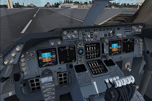 Updated cockpit for Boeing 747-400 / - FSX Aircraft and Helicopter ...