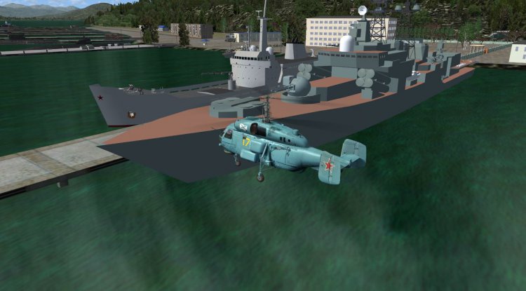 Rybachiy Submarine Base - FSX Sceneries - Avsim.su