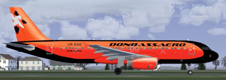 FS9/FSX FAIB A320 Donbassaero 2 variations - FSX AI Traffic Aircrafts ...