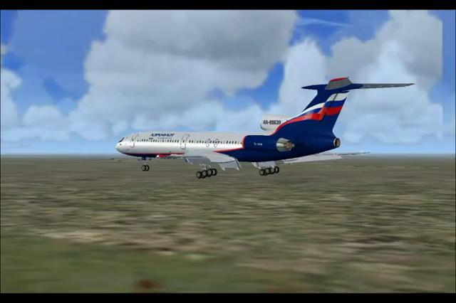 Files - Tu-154m_Yakutiya_Landing-UUDD - Avsim.su
