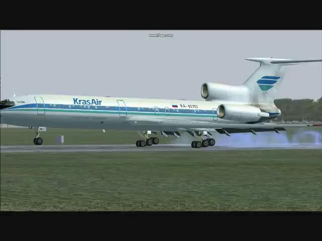 Files - The final stages of landing of Tu-154 from Project Tupolev Part ...