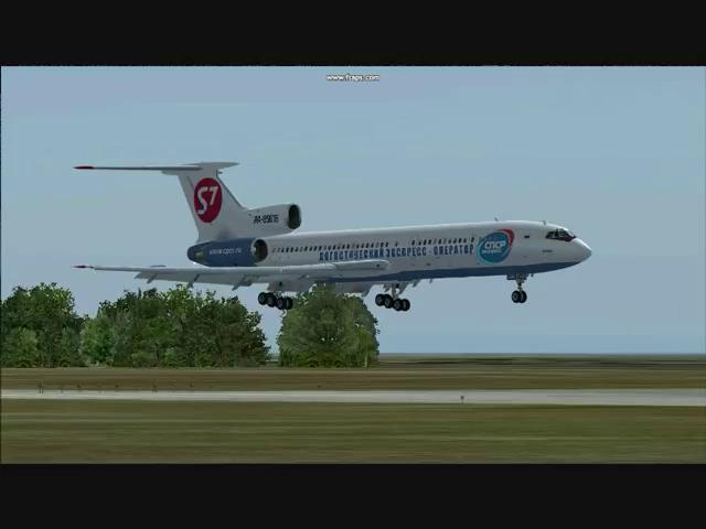 Files - The final stages of landing of Tu-154 from Project Tupolev Part ...