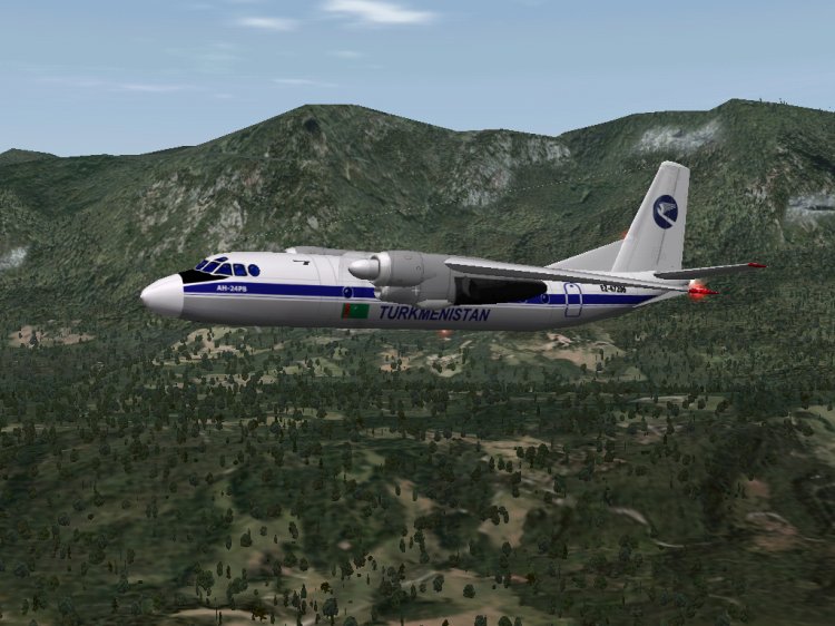 Antonov-24 - X-Plane Aircrafts - Avsim.su
